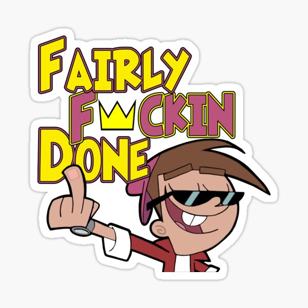 "Fairly Odd Timmy" Sticker for Sale by ItsJwilliee | Redbubble