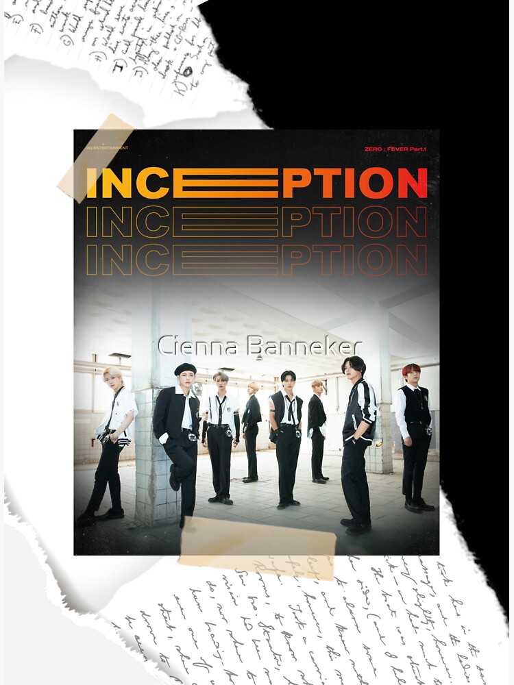 "ATEEZ INCEPTION PRINT" Sticker for Sale by ScaleisJungkook | Redbubble