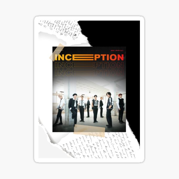 "ATEEZ INCEPTION PRINT" Sticker for Sale by ScaleisJungkook | Redbubble