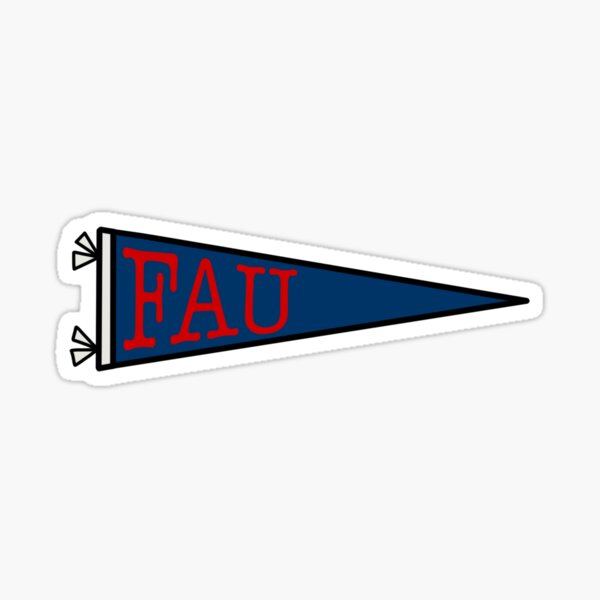 "Florida Atlantic University" Sticker for Sale by marielyrebollar ...