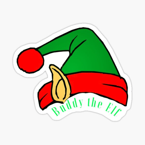 "Buddy the Elf" Sticker by magbritt | Redbubble