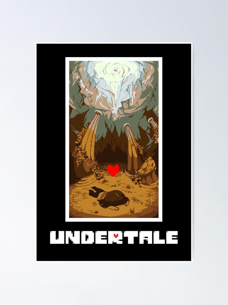 "Undertale Human" Poster for Sale by Javichakalote | Redbubble