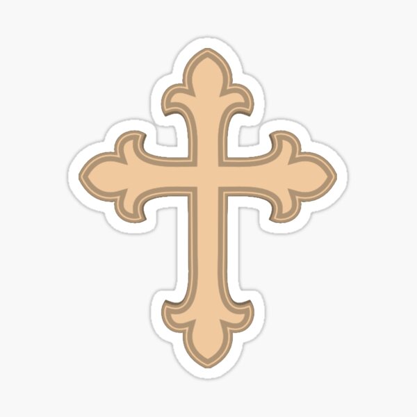 "Holy cross" Sticker for Sale by Eshan91 | Redbubble