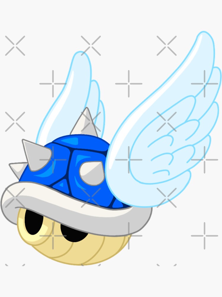 "blue shell" Sticker for Sale by feiy | Redbubble