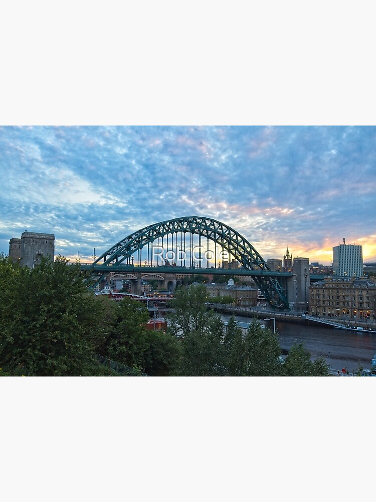 "Tyne Bridge Sunset Newcastle-Gateshead, Tyne and Wear" Canvas Print by ...