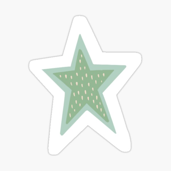 "Cute Star Sticker" Sticker by BrennaLacy | Redbubble