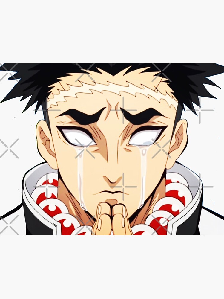 "Crying Hashira" Sticker by RichPeregrina26 | Redbubble