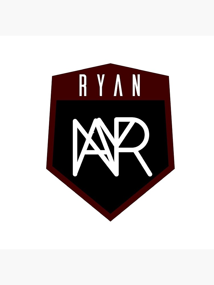 "Ryan: Name Logo" Art Print for Sale by KenzieB1998 | Redbubble