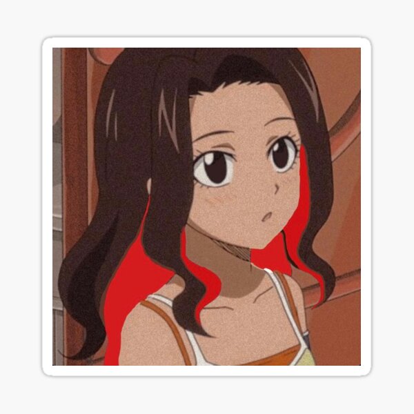 "Anime icon " Sticker for Sale by aesthetic006 | Redbubble