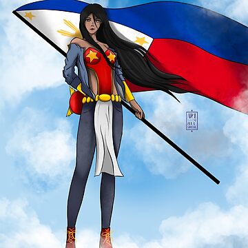 "Modern Darna Fanart" Sticker for Sale by EllaStrong18 | Redbubble