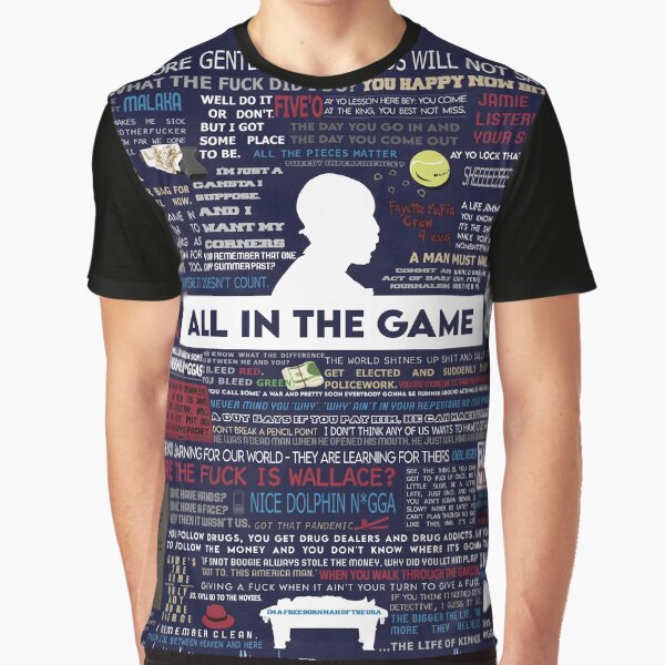 "The Wire - Quotes & Symbols" T-shirt for Sale by Jamaleum | Redbubble ...