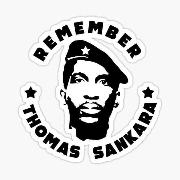 " Remember Thomas Sankara" Sticker for Sale by DesignMonster | Redbubble