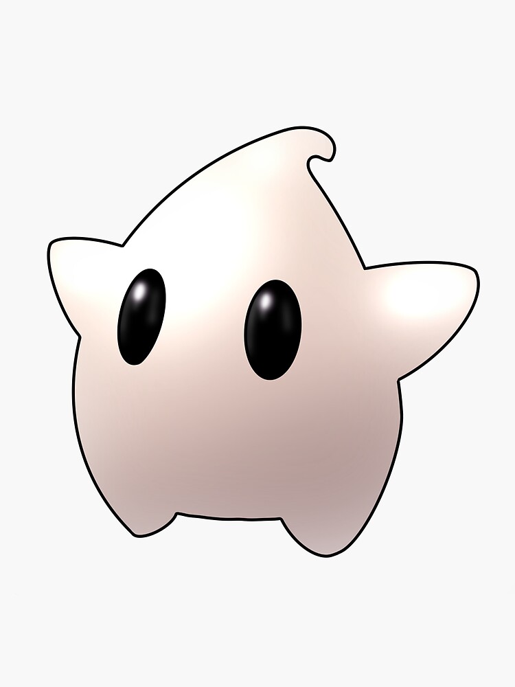 "White Luma" Sticker for Sale by ThePawsitives | Redbubble