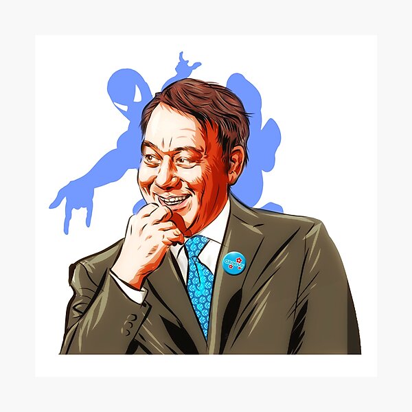 Lámina fotográfica «Sam Raimi - Una ilustración de Paul Cemmick» de ...