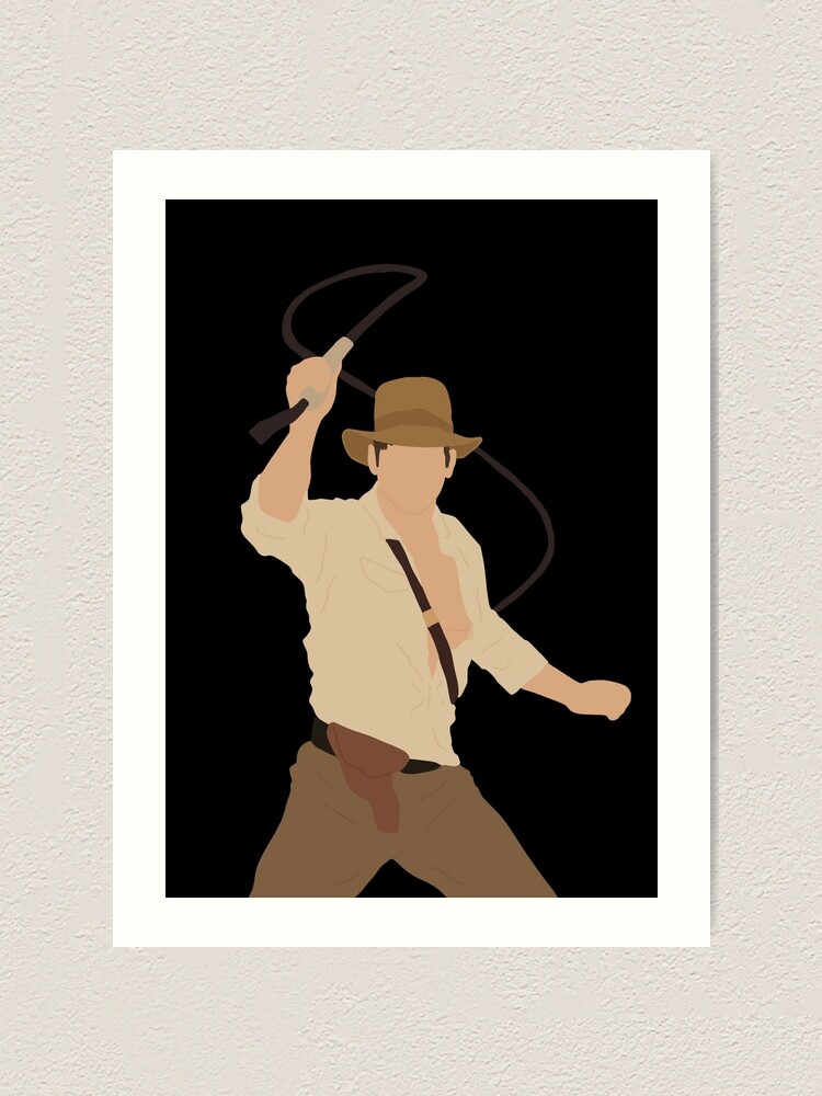 "Indiana Jones Illustration" Art Print for Sale by katherinewitts ...
