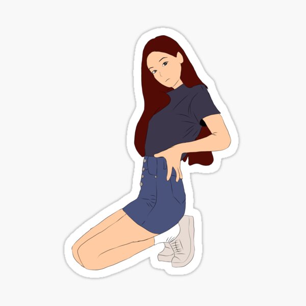 " jennie kim" Sticker for Sale by zazhota | Redbubble