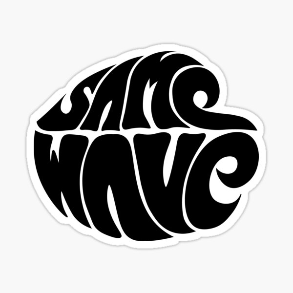 "Same Wave" Sticker for Sale by liatafolla | Redbubble