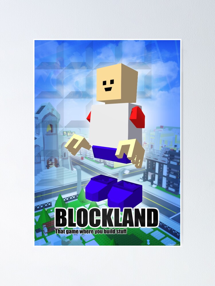 "Blockland Poster" Poster for Sale by LeetZero | Redbubble