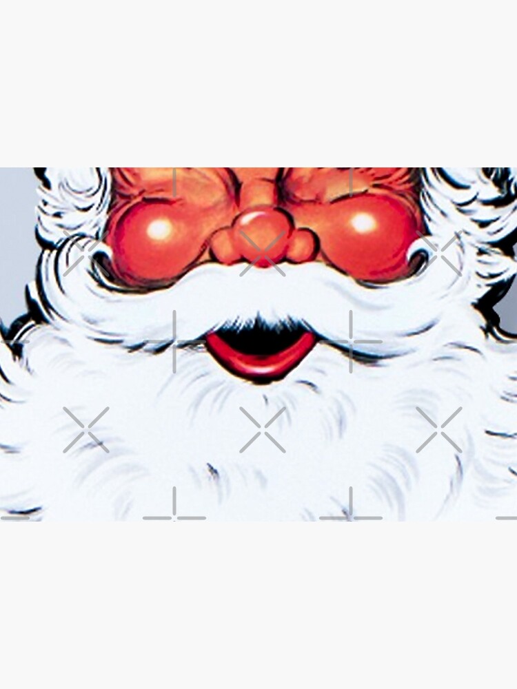  Santa Claus Beard Face Mask Mask For Sale By BlackCoffeeCake Redbubble