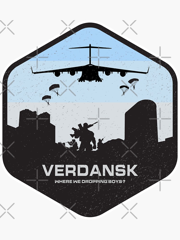 Sticker « Verdansk Warzone Battle Royale », par creativearmory | Redbubble