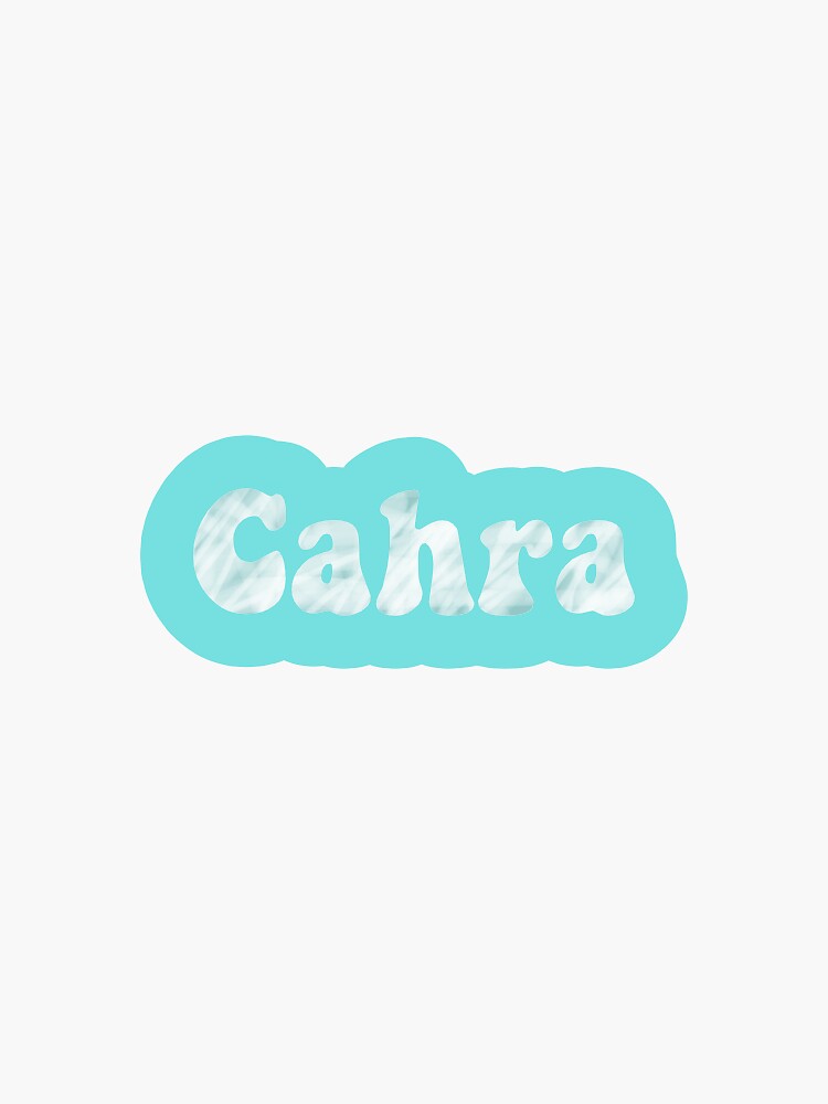 "Cahra Custom!" Sticker for Sale by ABessentials | Redbubble