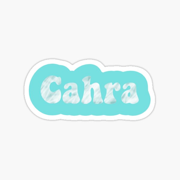 "Cahra Custom!" Sticker for Sale by ABessentials | Redbubble