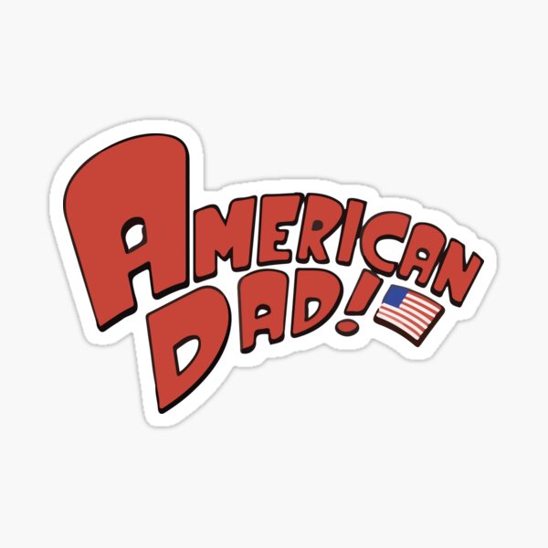"American dad" Sticker by yassine1001 | Redbubble