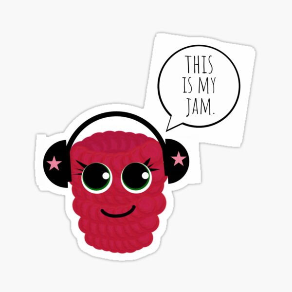 "Riley Raspberry " Sticker for Sale by SisterRedcap | Redbubble