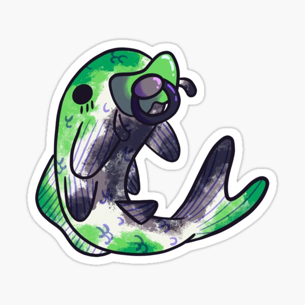 "Binky Fish Pride - Aro" Sticker for Sale by marsmagery | Redbubble