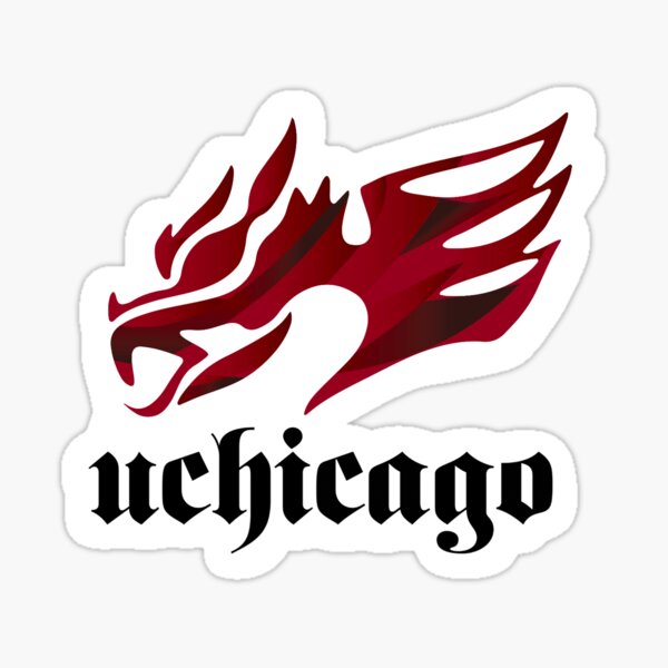 "UChicago" Sticker for Sale by rauo | Redbubble