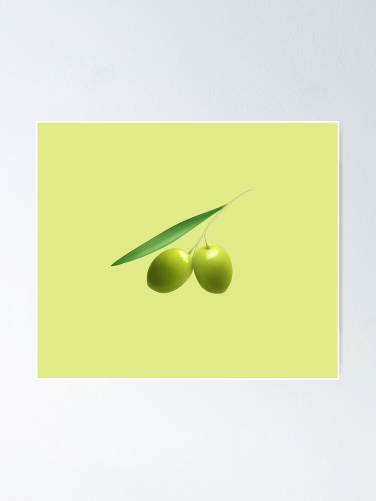 "Olives aesthetic" Poster for Sale by vadimabrahamyan | Redbubble