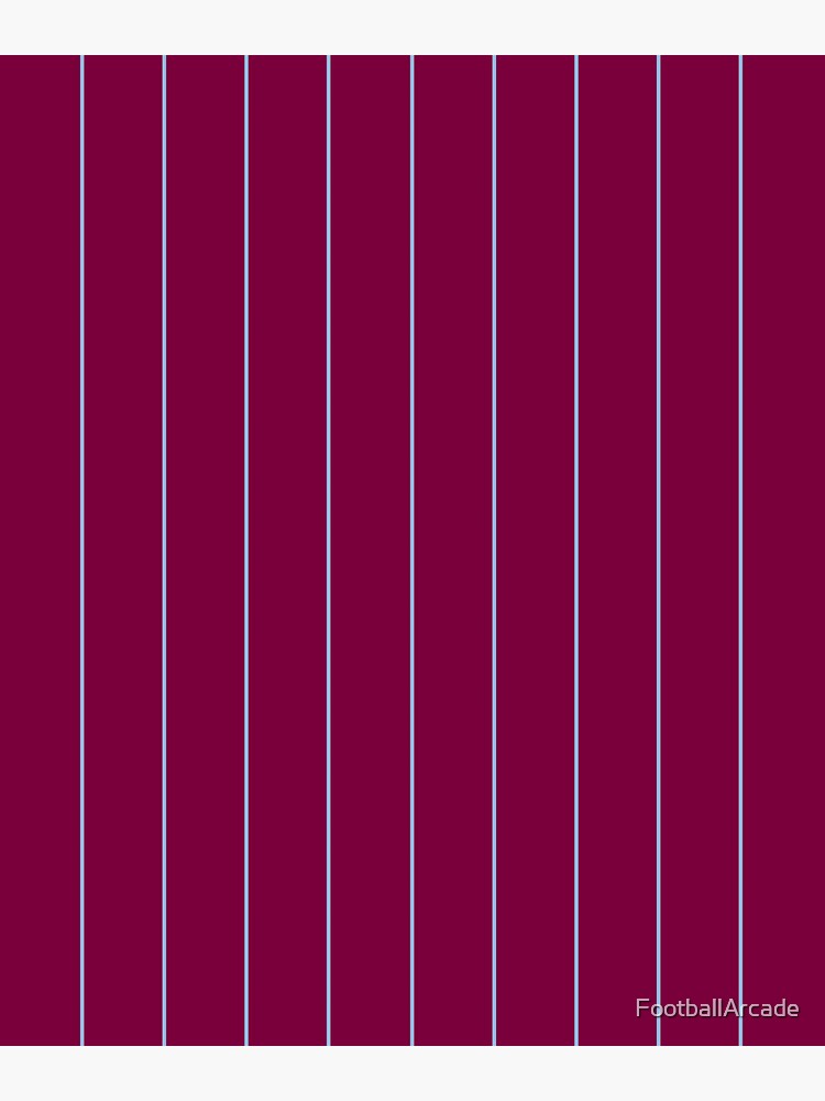 "Villa" Sticker by FootballArcade | Redbubble