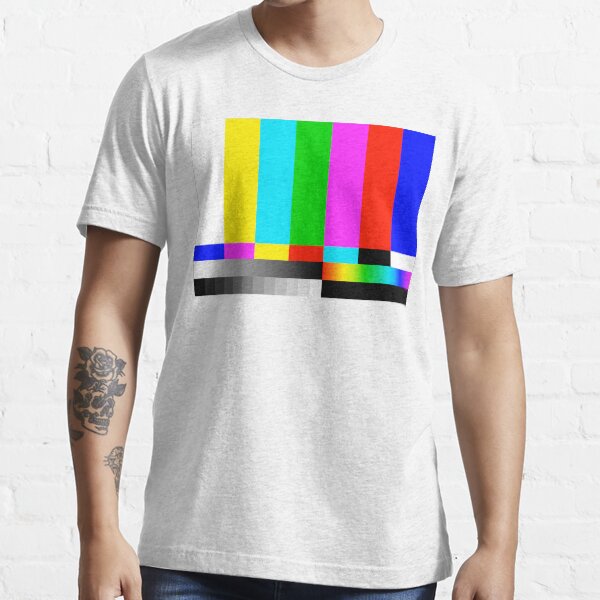 "SMPTE test card" T-shirt for Sale by rheyes | Redbubble | smpte t ...