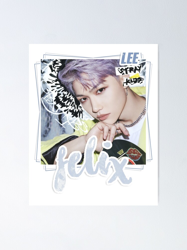 "Stray Kids - Felix" Poster by 95amy | Redbubble