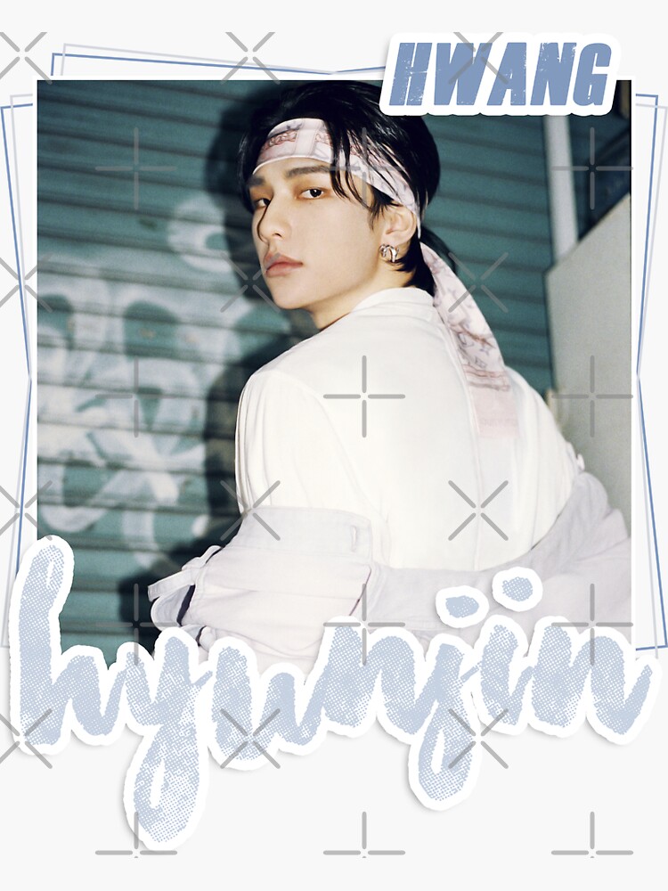 "Stray Kids - Hyunjin" Sticker by 95amy | Redbubble