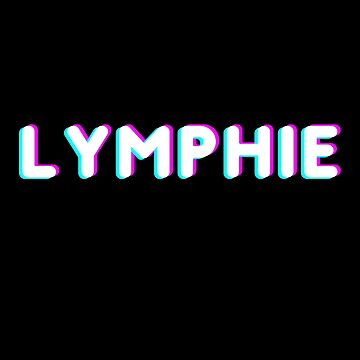 "Lymphie" Sticker for Sale by PothosPepper | Redbubble
