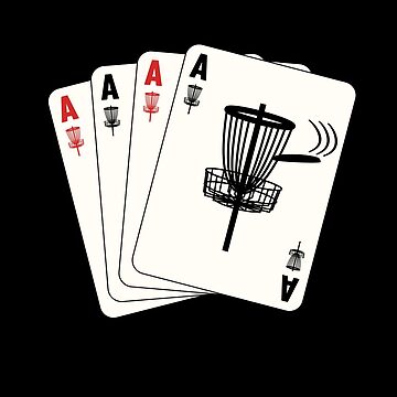 "Disc Golf Ace Cards" Sticker for Sale by hadicazvysavaca | Redbubble