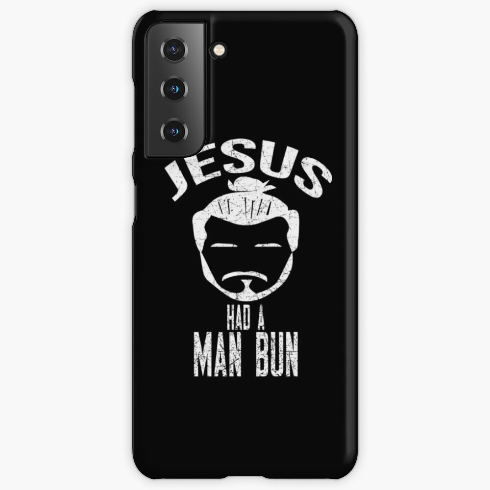 "Jesus Had a Man Bun Christian Design christian Christian jesus lovers ...