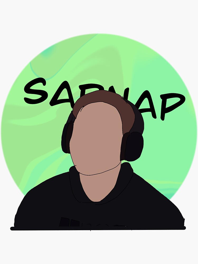 "SapNap" Sticker for Sale by epicstuff | Redbubble