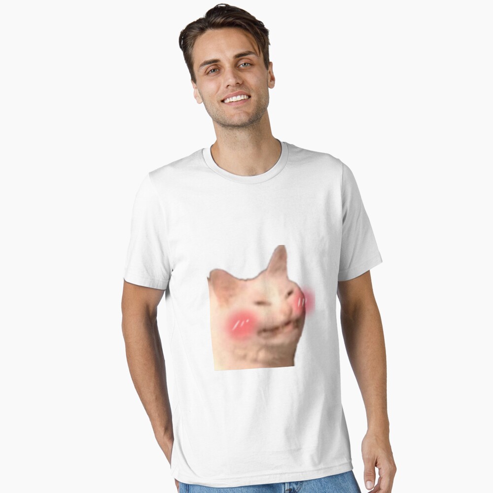 "catto blush discord emote" Sticker for Sale by uwutaylorr | Redbubble