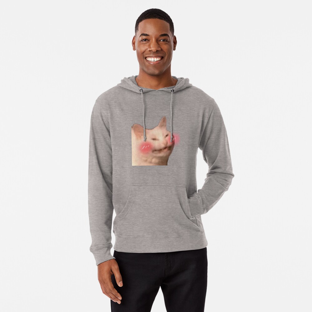 "catto blush discord emote" Sticker for Sale by uwutaylorr | Redbubble