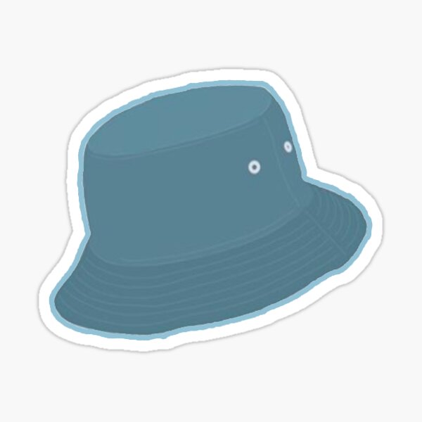 "Bucket Hat" Sticker by kylameany | Redbubble
