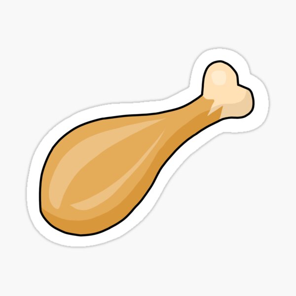 "Chicken wing sticker " Sticker for Sale by Hcrozzoli215 | Redbubble