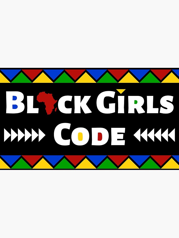 "Retro 90s Black Girls Code Design for POC Coders, STEM, and All Around ...