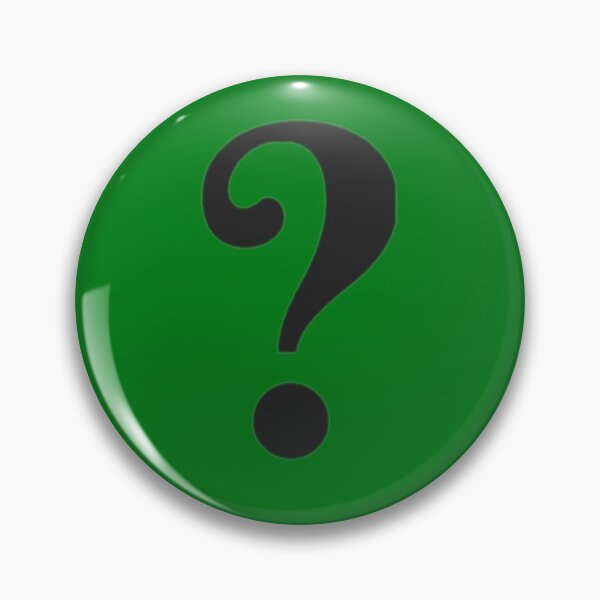 "Question mark" Pin for Sale by potterhead42 | Redbubble