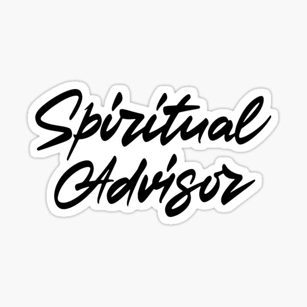 "Spiritual Advisor" Sticker for Sale by Zagach | Redbubble