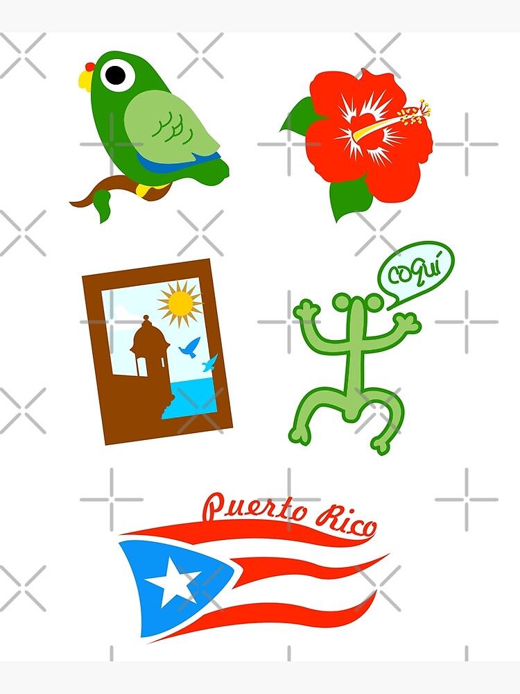 Bandera De Puerto Rico Con Dibujo De Un Coqui Puerto Rico Coqui PNG