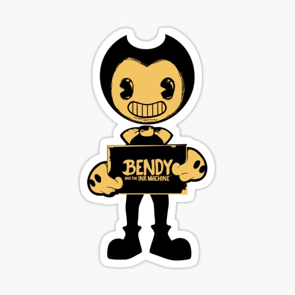 "Bendy" Sticker for Sale by masmoengin | Redbubble