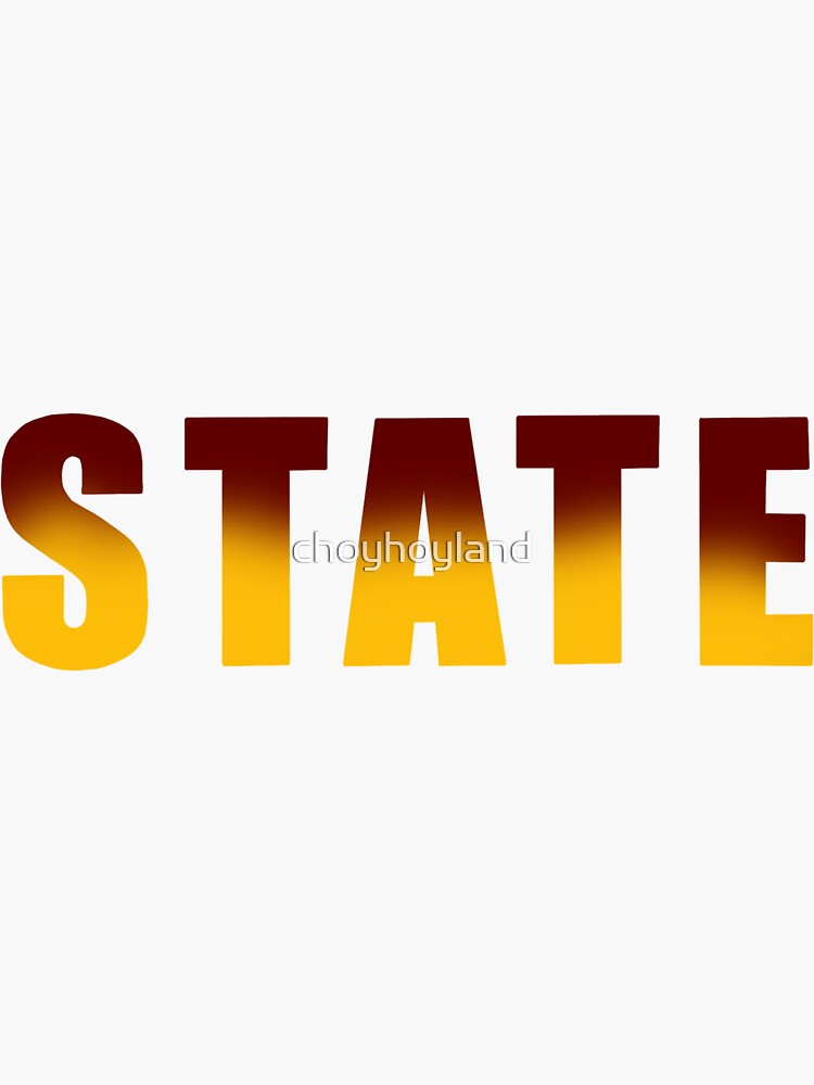 "State logo" Sticker by choyhoyland | Redbubble