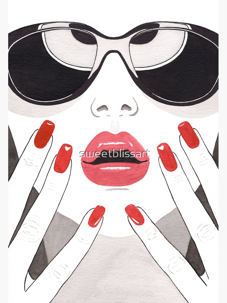 "Shades" Sticker for Sale by sweetblissart | Redbubble